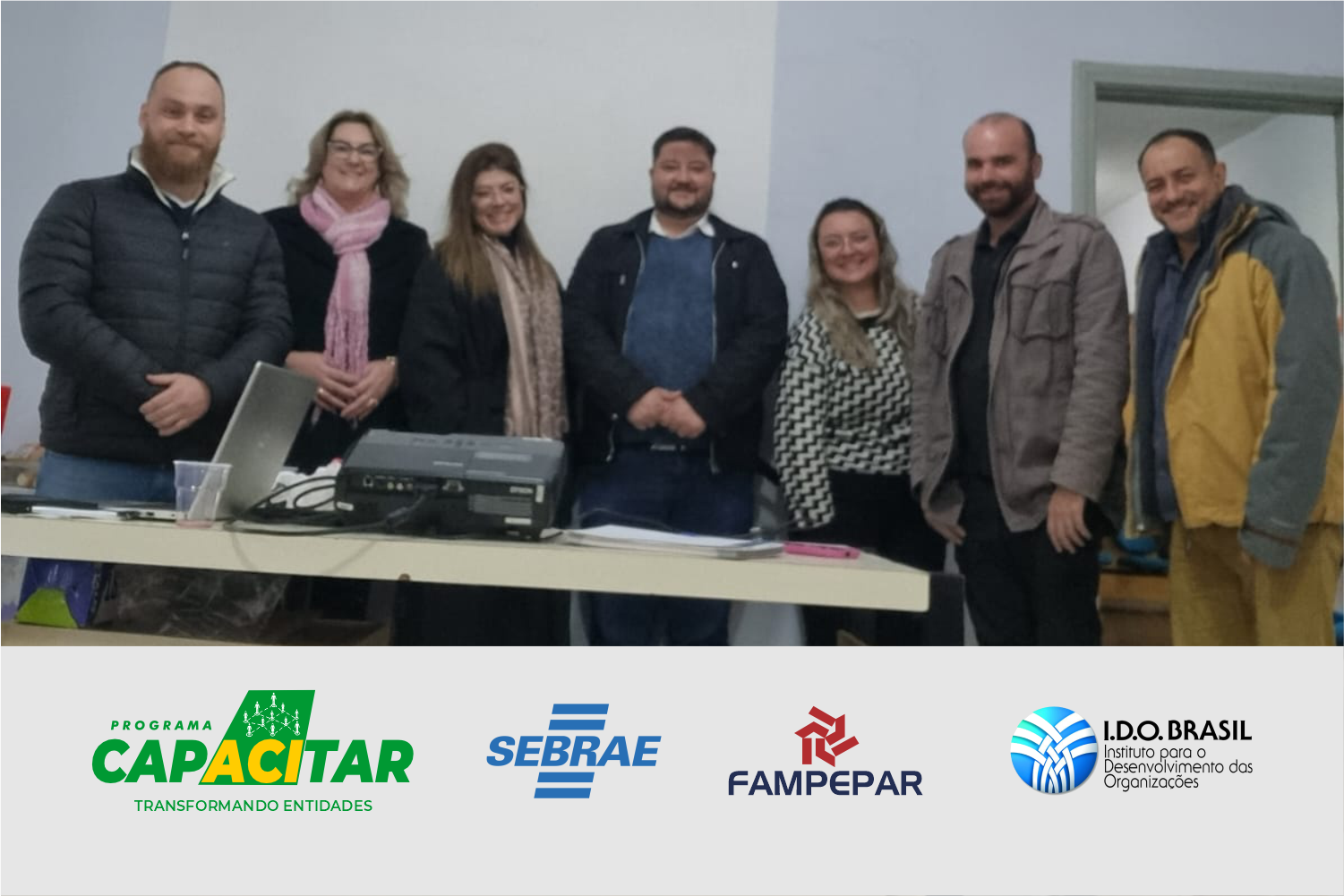 Ampecs do Paraná recebem visita no Capacitar Paraná 2023 – Federação ...